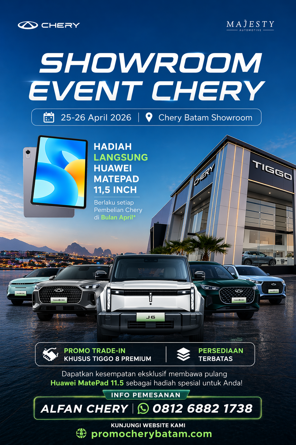 Promo Chery Batam – Diskon Spesial Tahun Baru